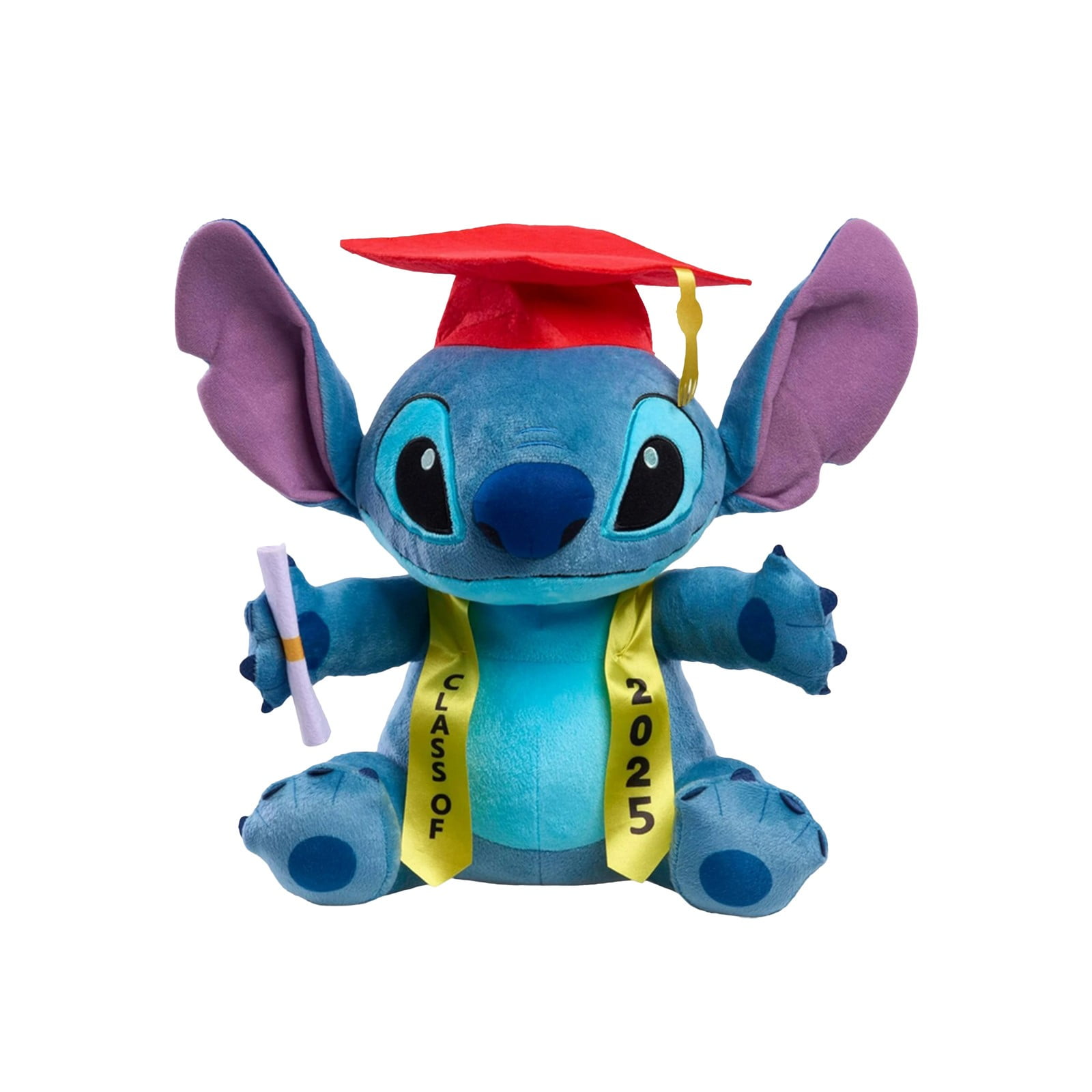 Stitch Stitch Plush Adorable Graduation Plush Toy Soft Blue Alien ...