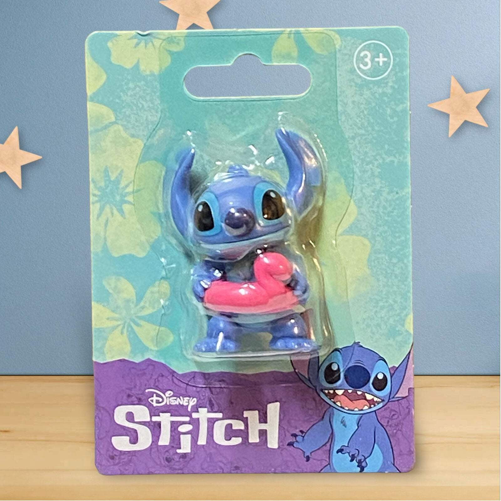 Stitch: Stitch with flamingo Float - Disney Stitch Mico Figure ...