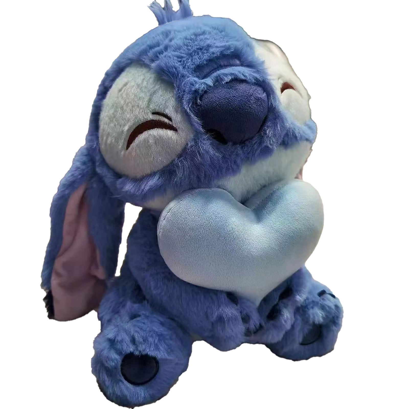 Stitch Stuff Stitch Adorable Blue Plush Toy With Heart Soft And Cuddly ...