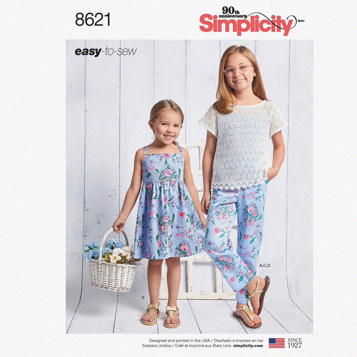 Stitch & Style: Easy Girl's Dress, Top, Camisole, and Pants Patterns ...