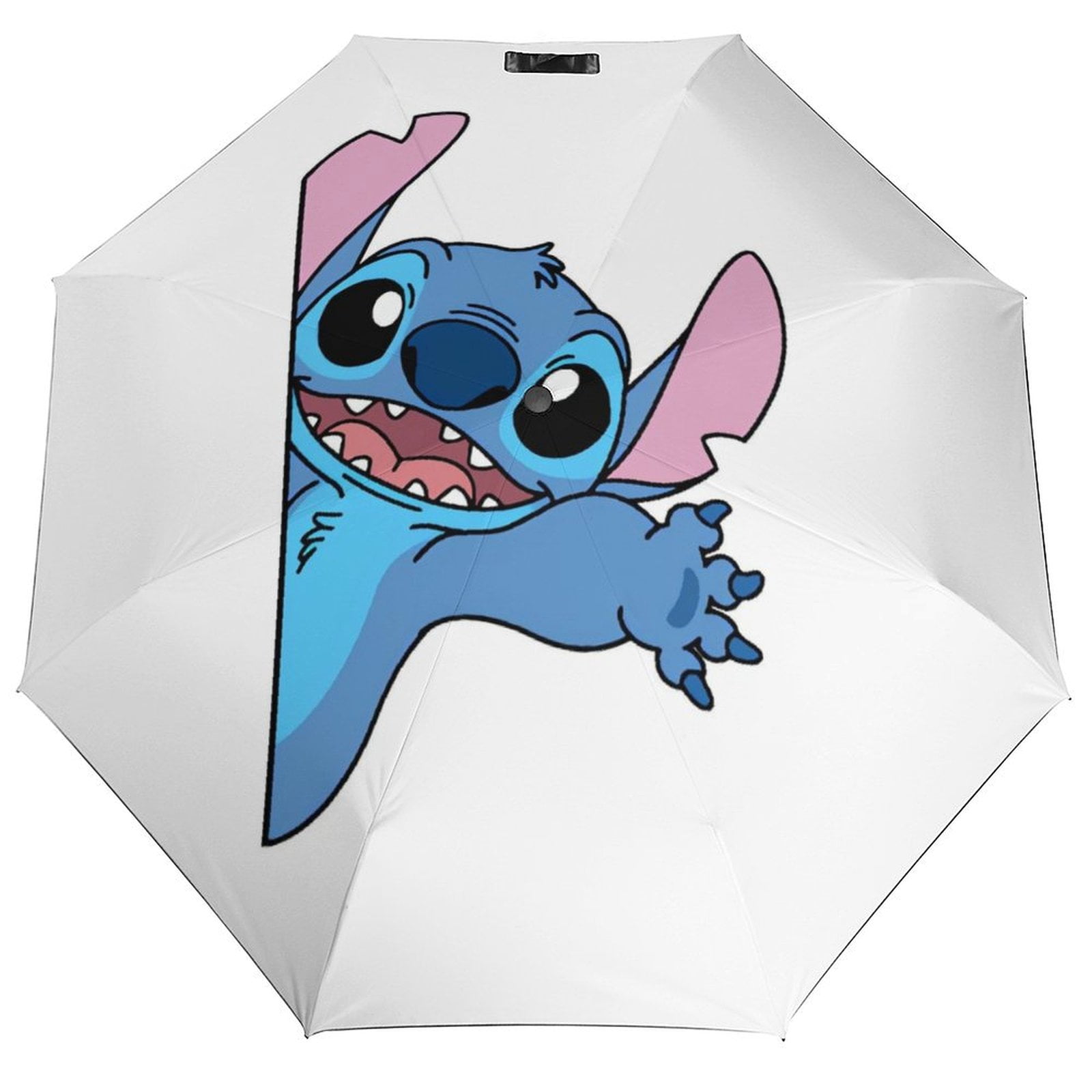 Stitch Sun umbrella Automatic Open/Close Sun Rain Travel Umbrella UV ...