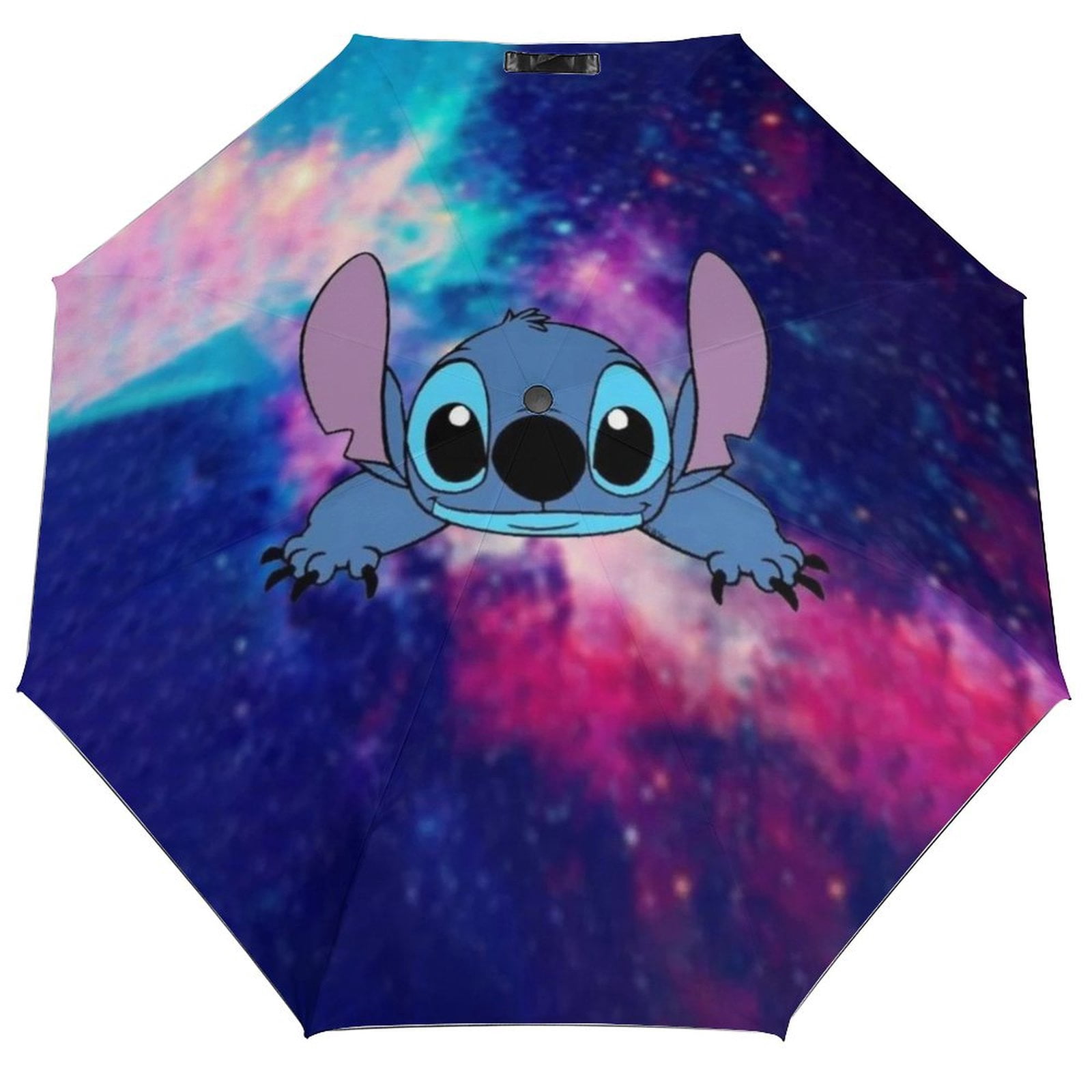 Stitch Sun umbrella Automatic Open/Close Sun Rain Travel Umbrella UV ...