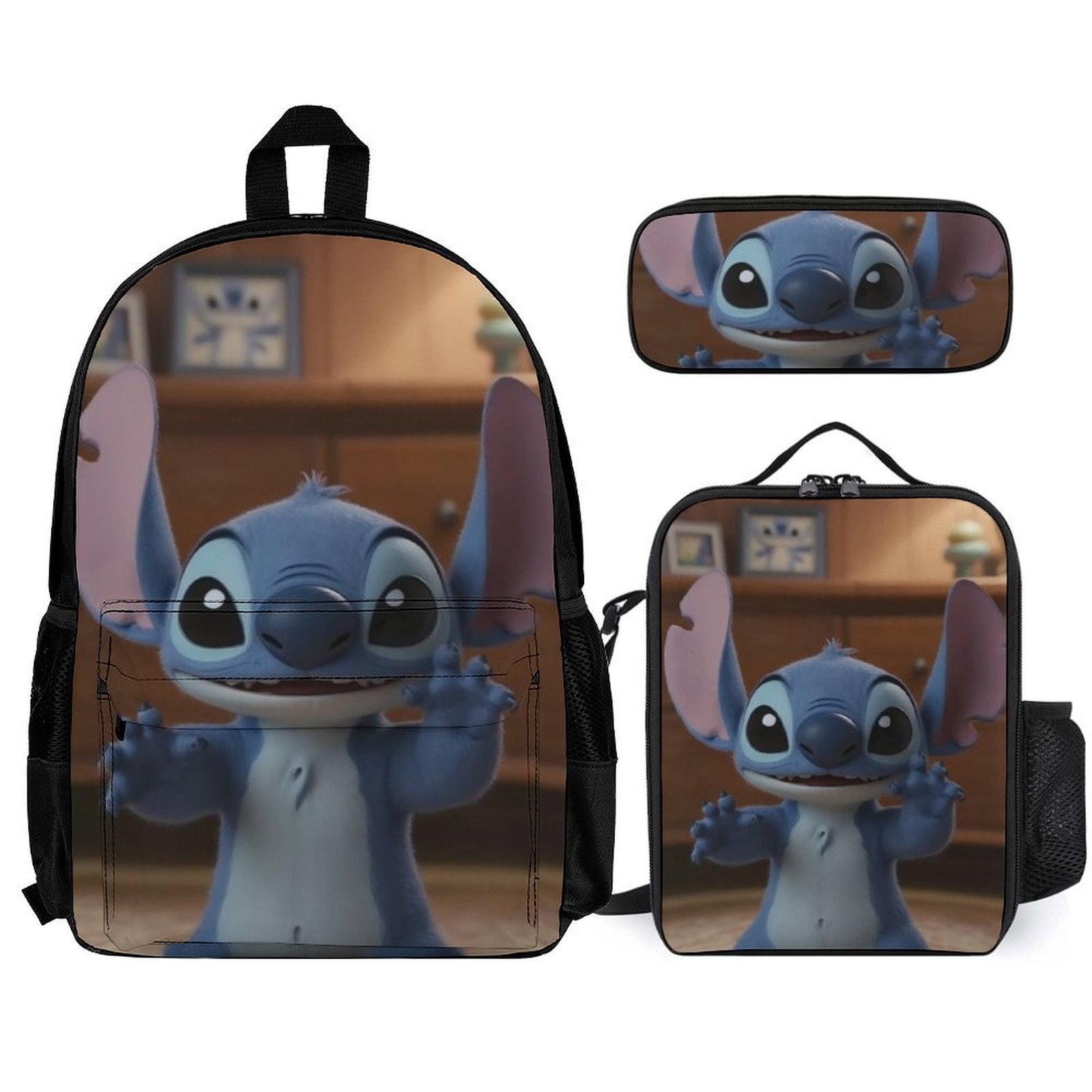 Stitch Surprise Moment-8 School Backpack Set Lightweight Backpack Book ...