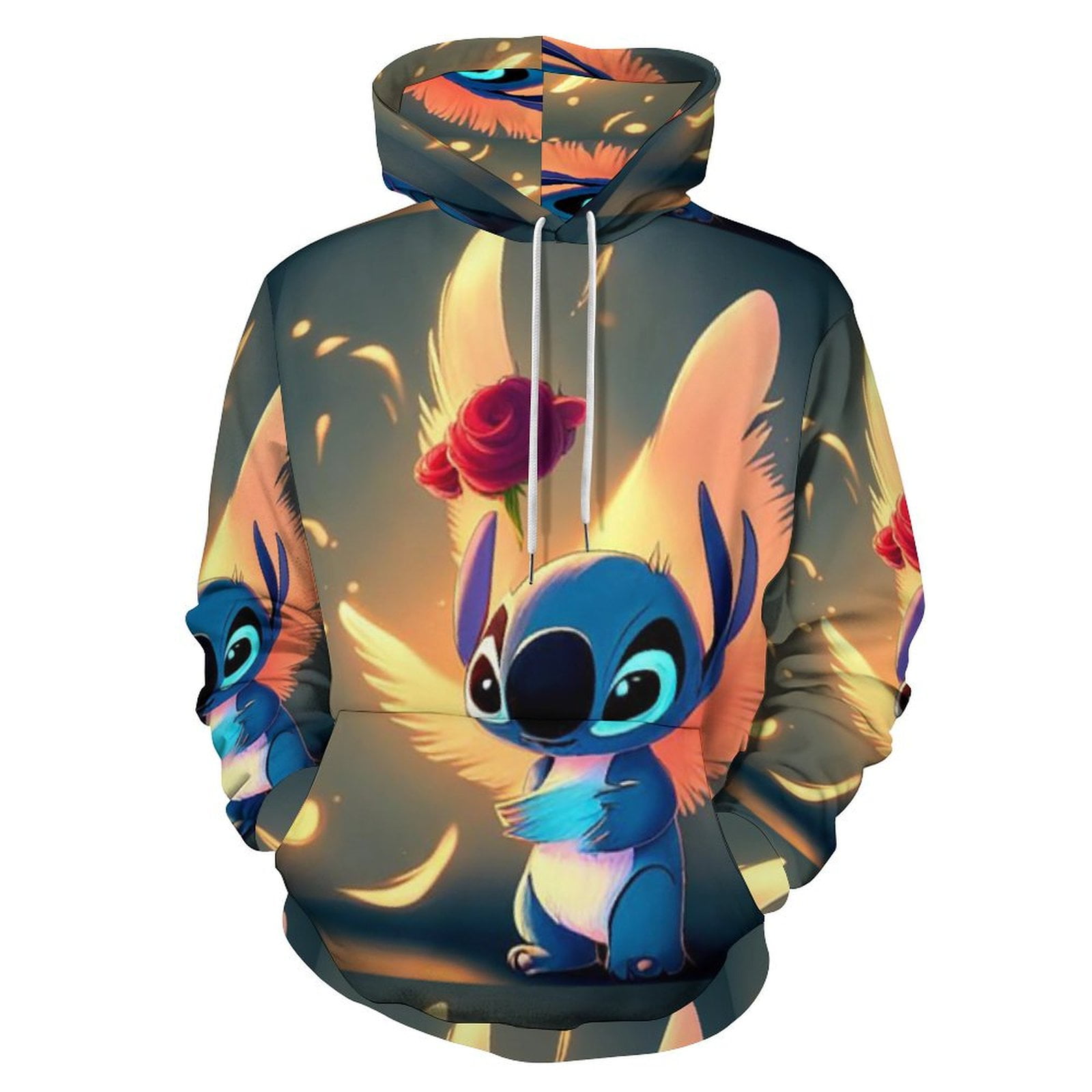 Stitch Sweatshirts Hoodie 3D Print Hoodie for Men and Women Pullover ...
