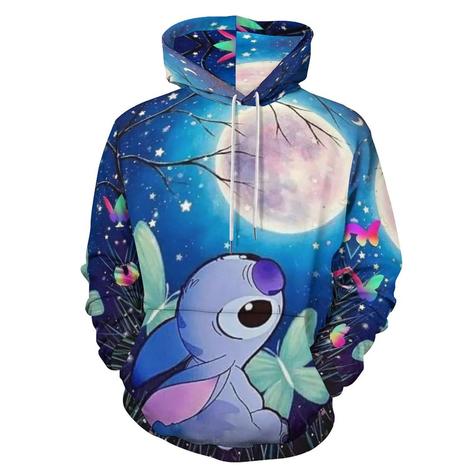 Stitch Sweatshirts Hoodie 3D Print Hoodie for Men and Women Pullover ...