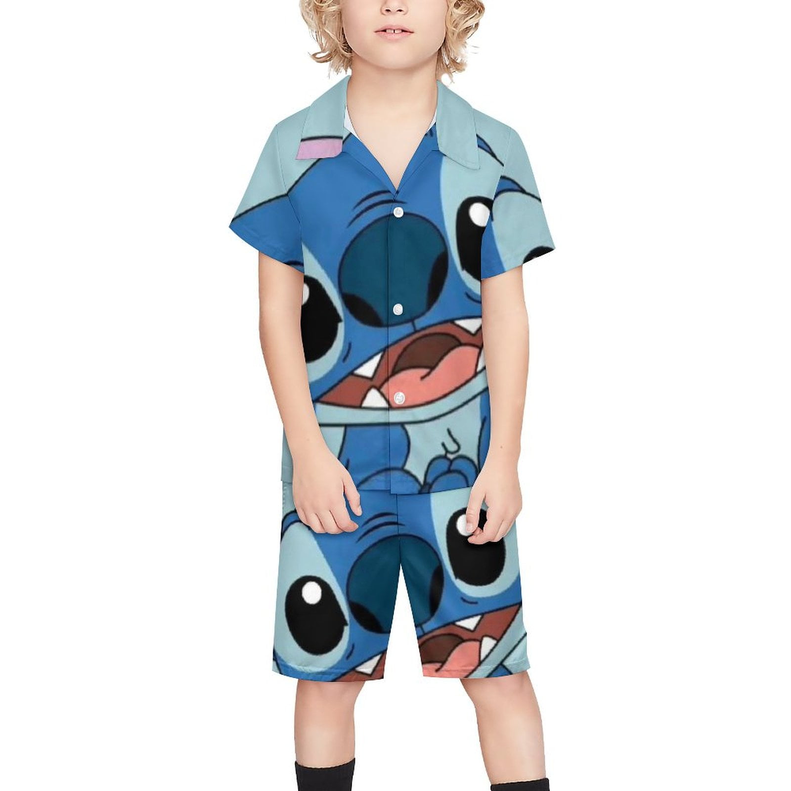Stitch Swim Trunks Anime Cute for Boys Gift 11-12T Stitch Merch ...