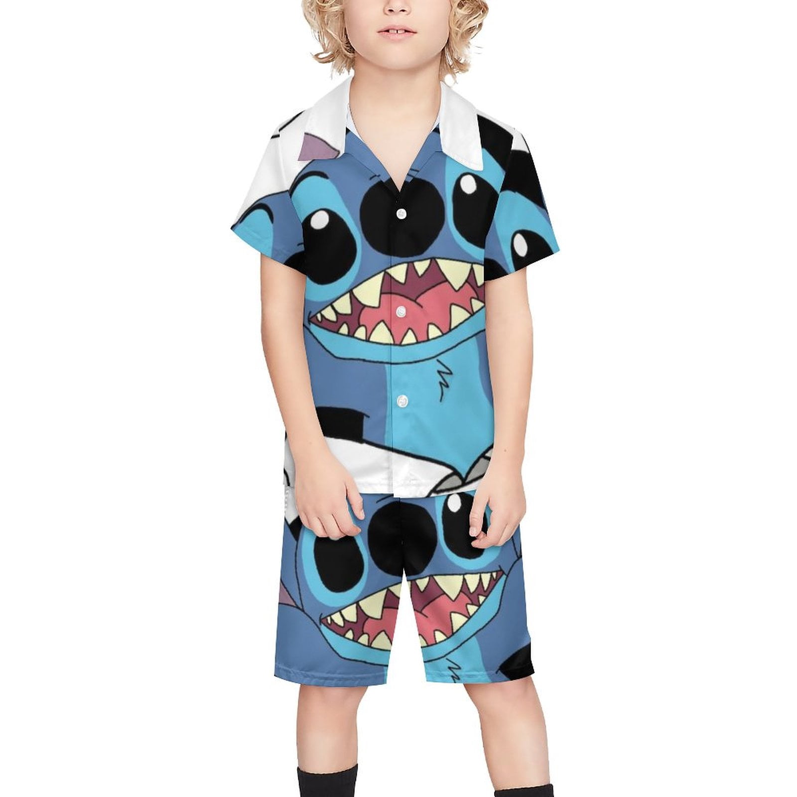 Stitch Swim Trunks Anime Cute for Boys Gift 13-14T Stitch Merch ...