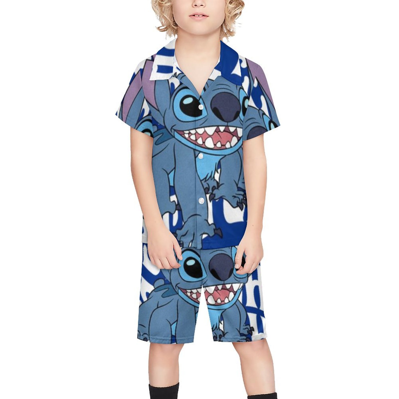 Stitch Swim Trunks Anime Cute for Boys Gift 5-6T Stitch Merch - Walmart.com