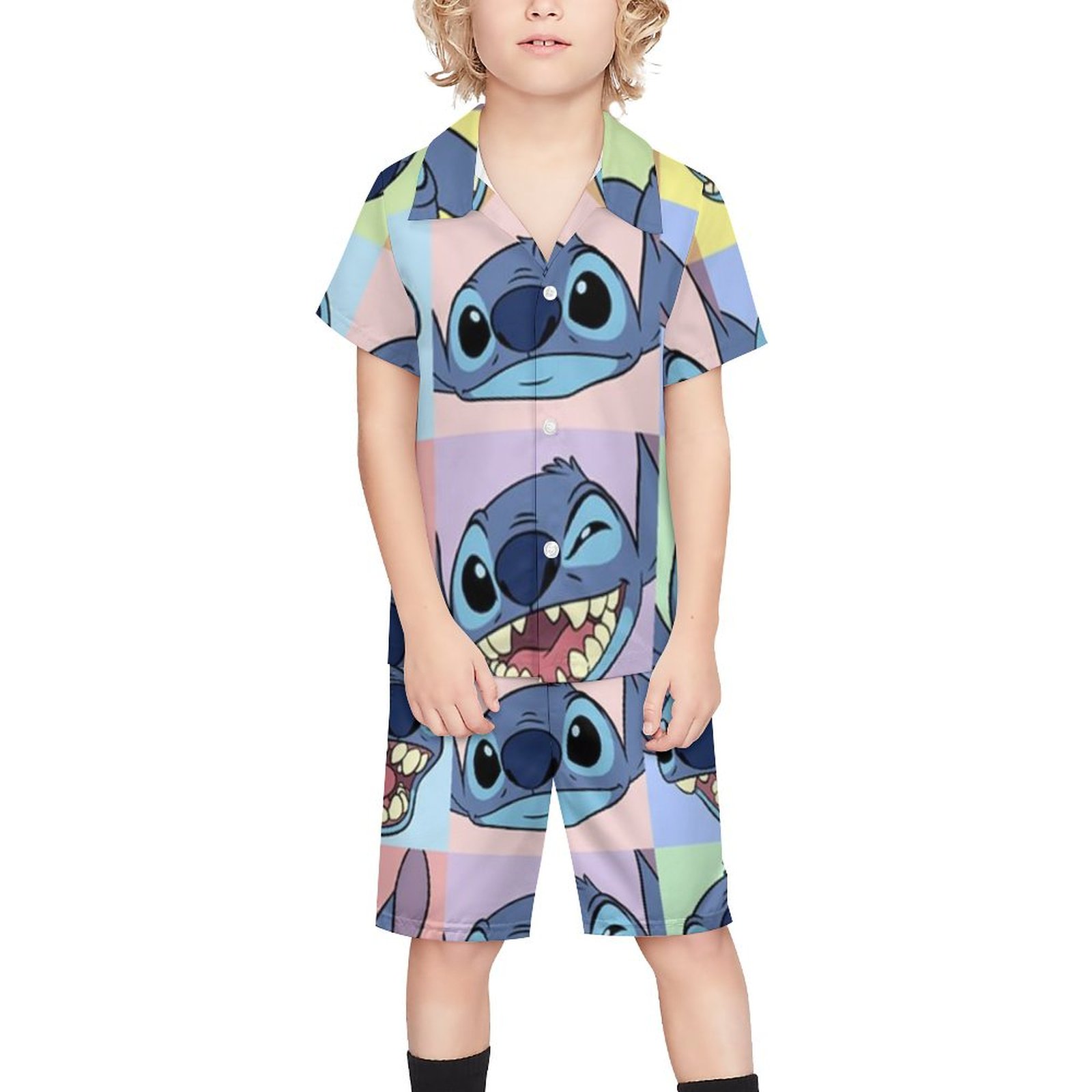 Stitch Swim Trunks Anime Cute for Boys Gift 7-8T Stitch Merch - Walmart.com