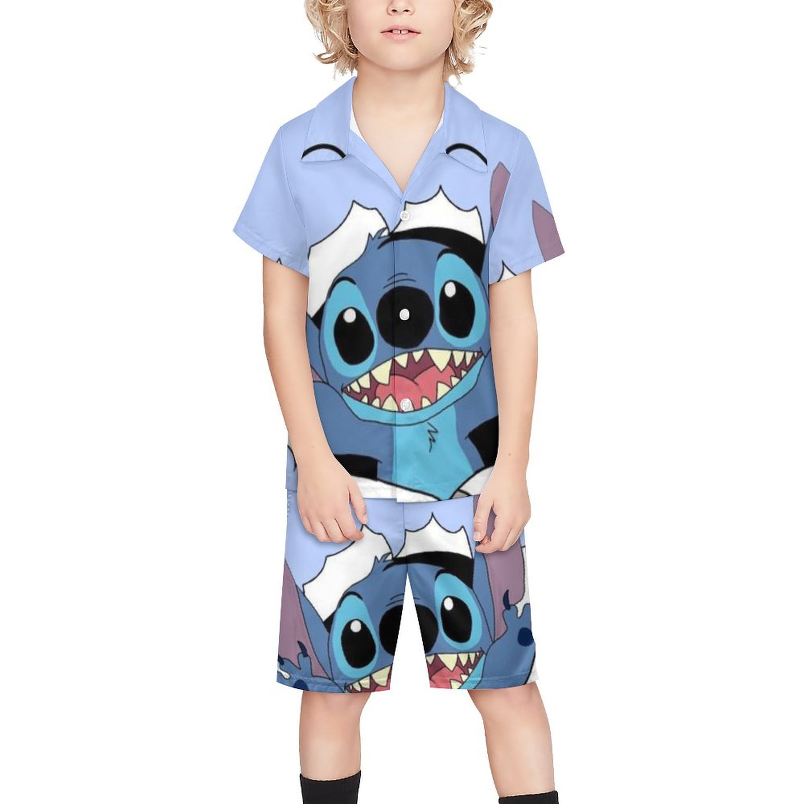 Stitch Swim Trunks Anime Cute for Boys Gift 7-8T Stitch Merch - Walmart.com