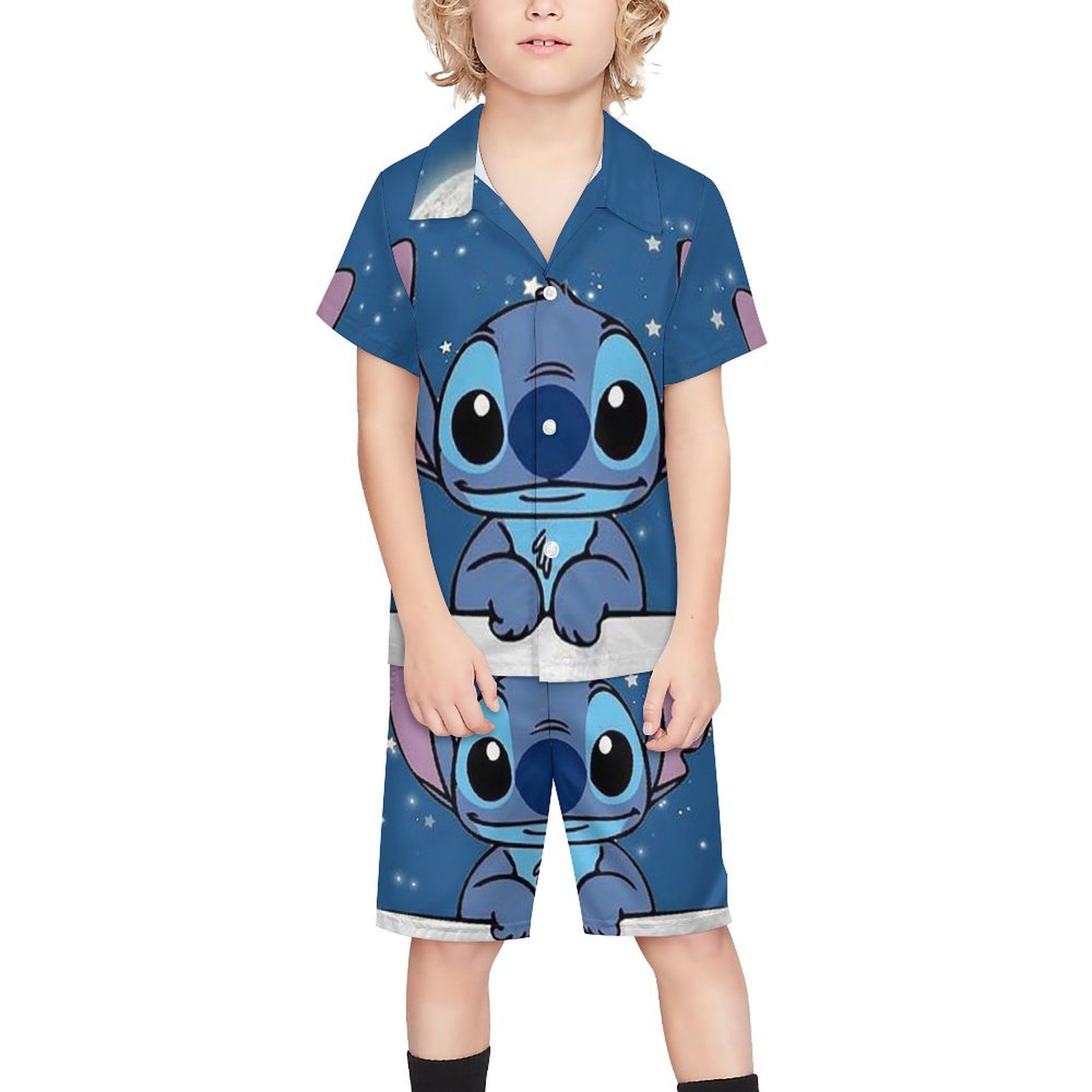 Stitch Swim Trunks Anime Cute for Boys Gift 7-8T Stitch Merch - Walmart.com