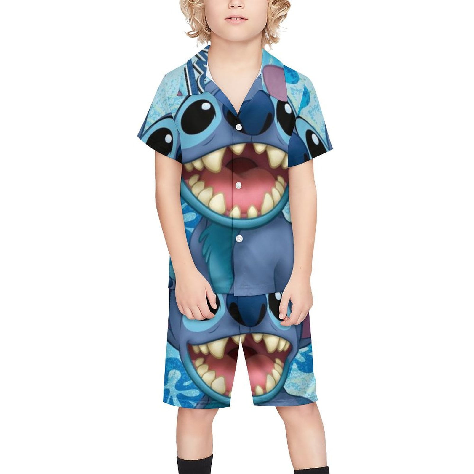 Stitch Swim Trunks Anime Cute for Boys Gift 7-8T Stitch Merch - Walmart.com
