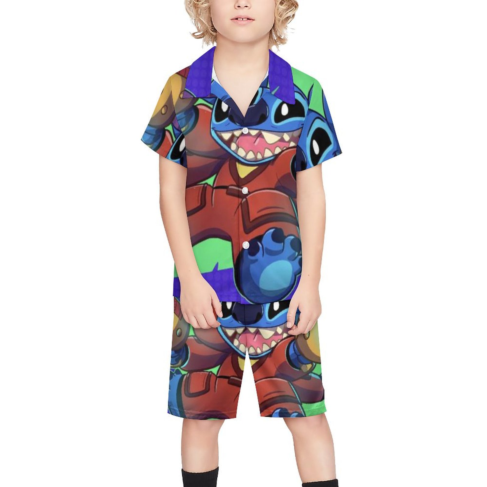 Stitch Swim Trunks Anime Cute for Boys Gift 7-8T Stitch Merch - Walmart.com