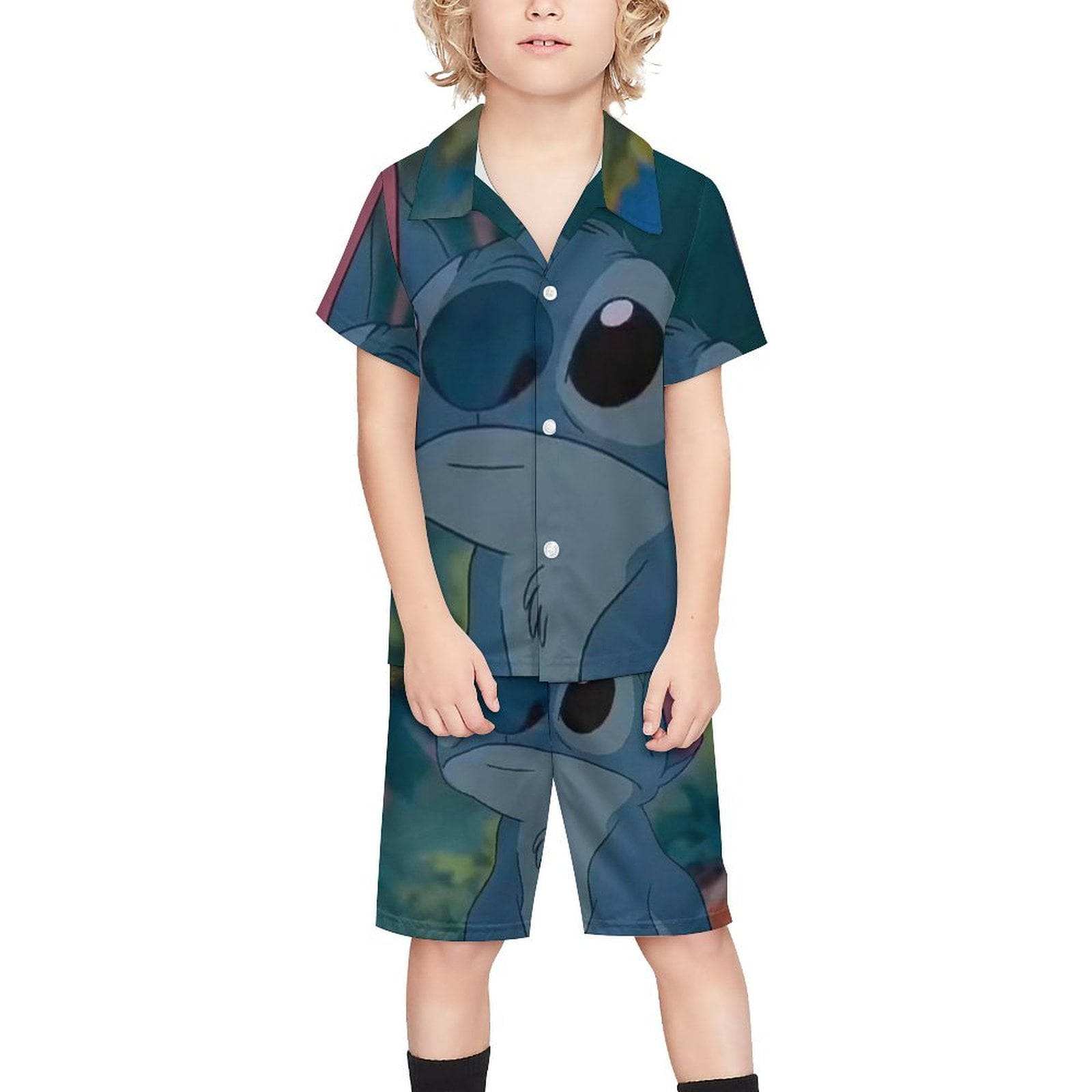 Stitch Swim Trunks Anime Cute for Boys Gift 7-8T Stitch Merch - Walmart.com