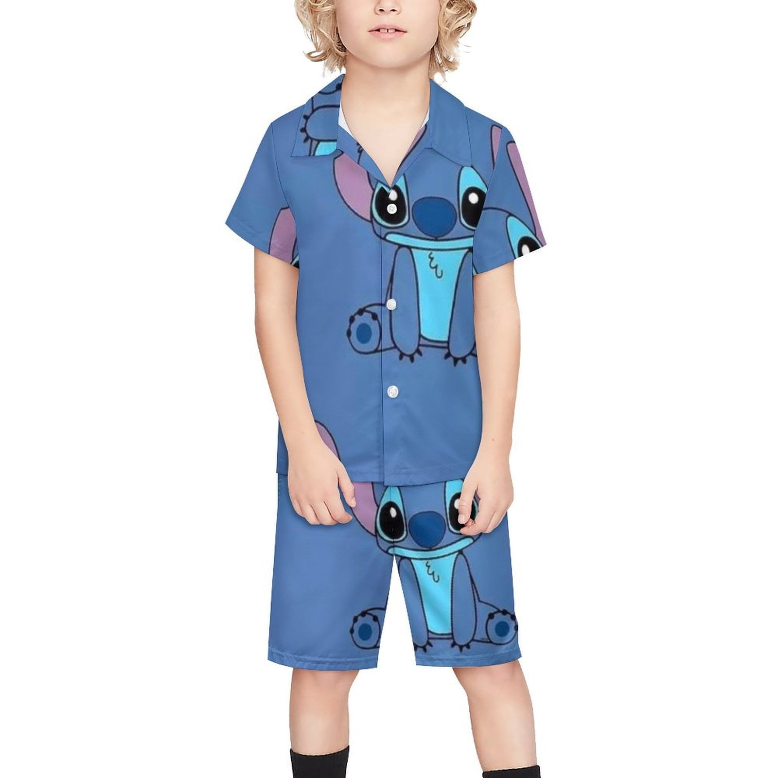 Stitch Swim Trunks Anime Cute for Boys Gift 9-10T Stitch Merch ...