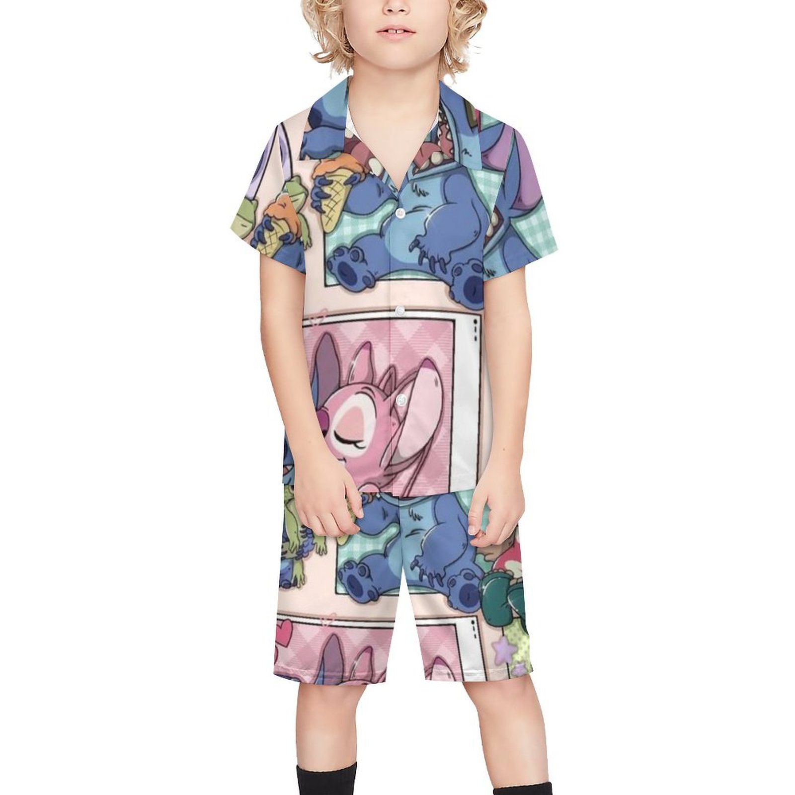 Stitch Swim Trunks Anime Cute for Boys Gift 9-10T Stitch Merch ...