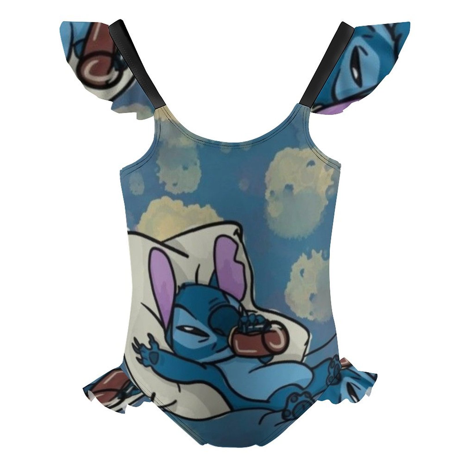Stitch Swimsuit Anime Cute for Girls Gift 6-7Y（110cm） Stitch Merch ...