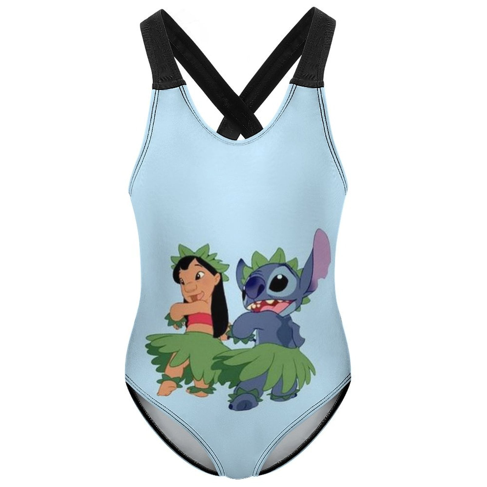 Stitch Swimsuit Anime Cute for Girls Gift 8-10Y（130cm） Stitch Merch ...