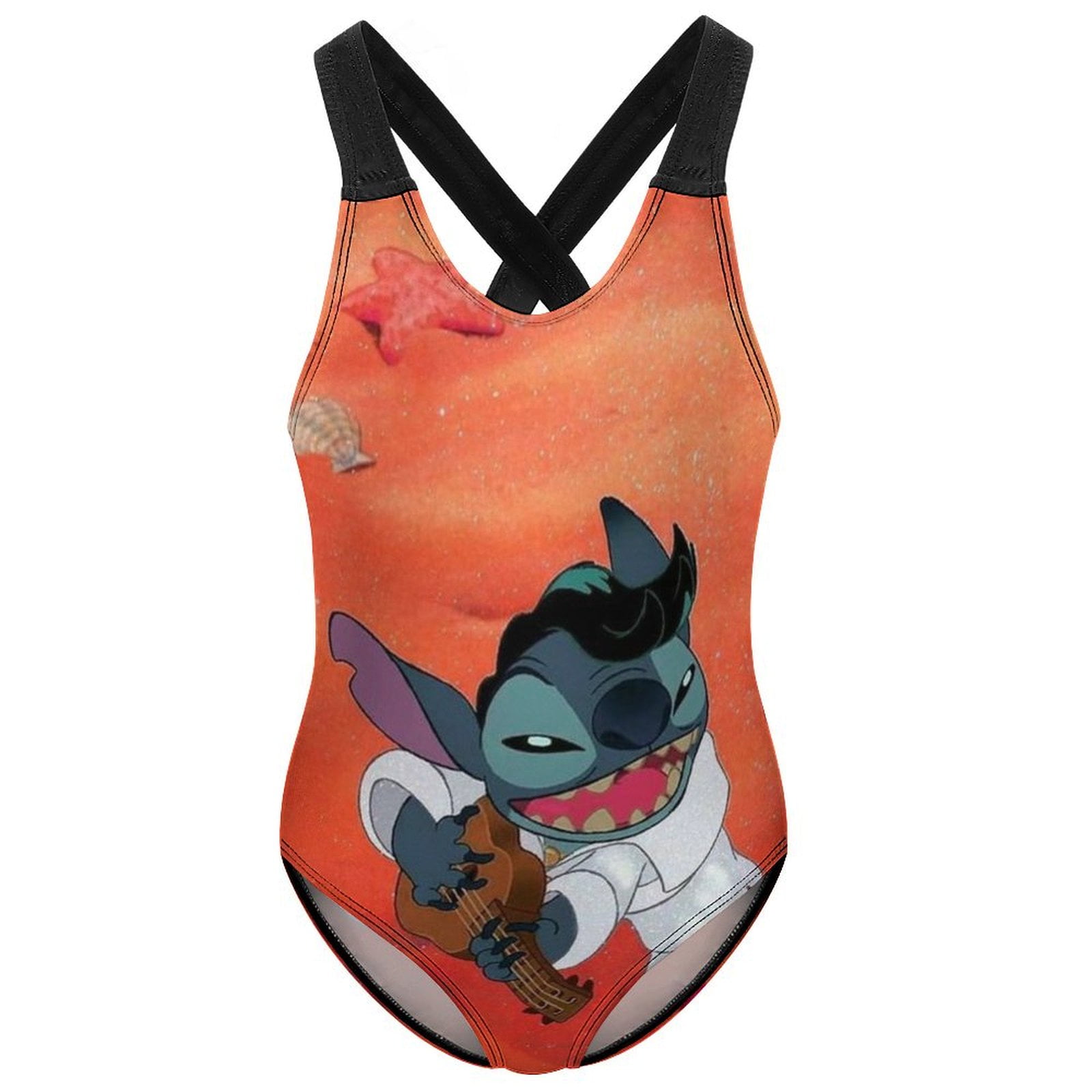 Stitch Swimsuit Anime Cute for Girls Gift 9-11Y（140cm） Stitch Merch ...