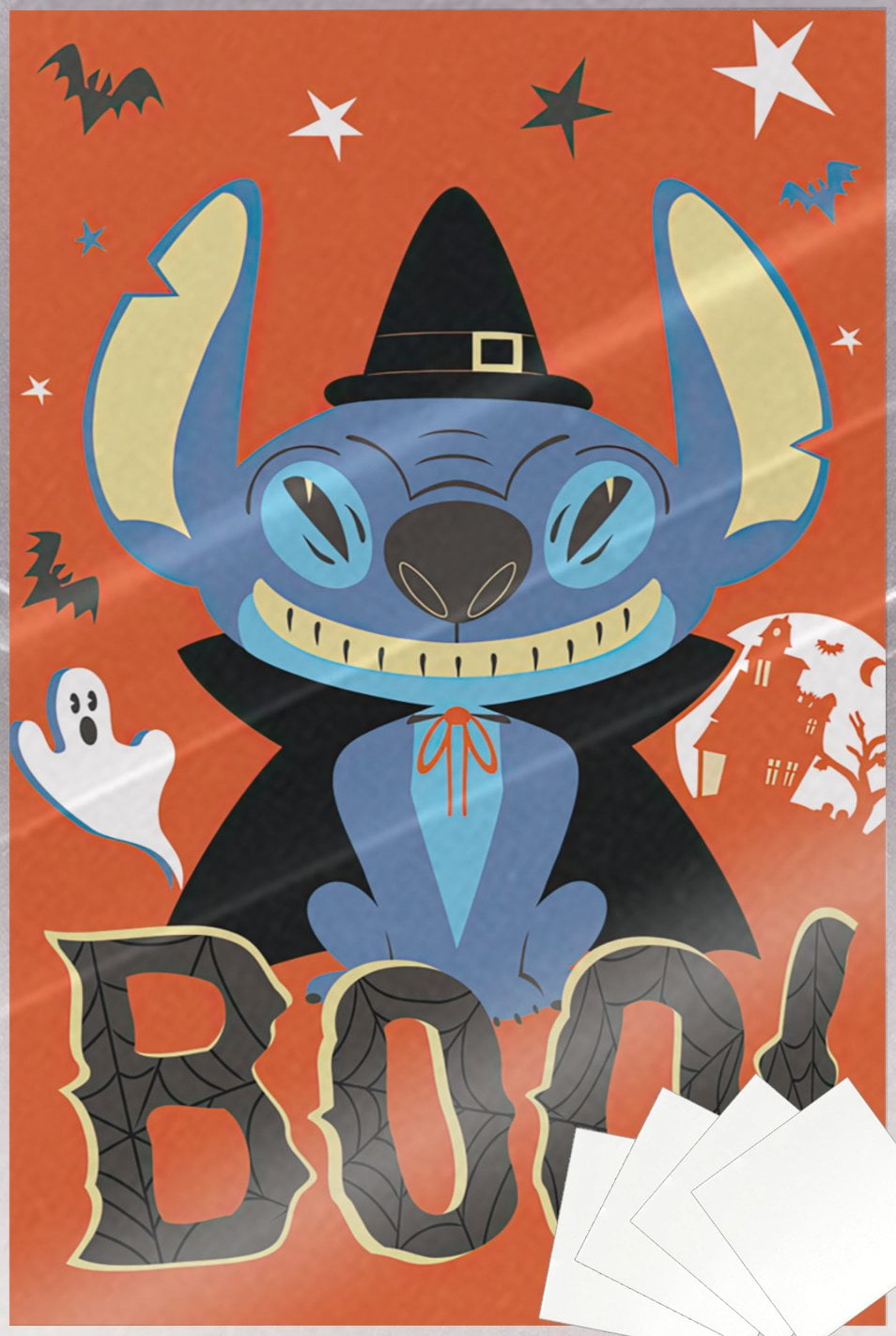 Stitch - TV Show Poster (Halloween - Boo!) (Size: 24" x 36") (Laminated ...
