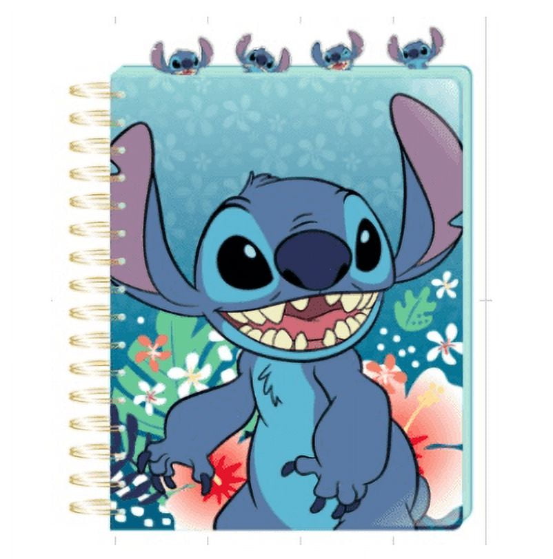 Stitch Tab Journal Notebook, Spiral Bound, 96 Lined Pages, 8 x 7 inches ...