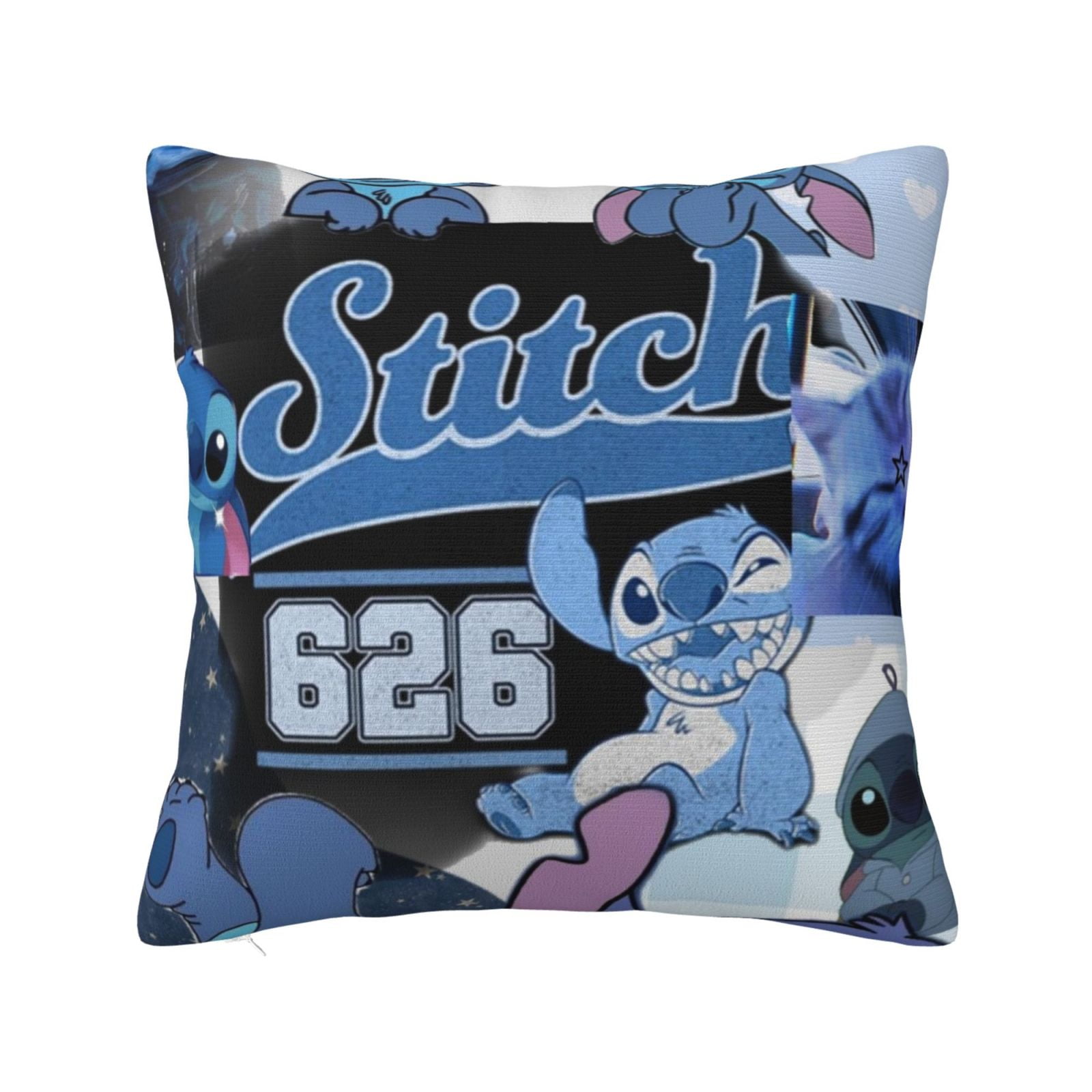 Stitch Throw Pillow Covers Faux Fur Plush Throw Pillow Covers 20x20 ...