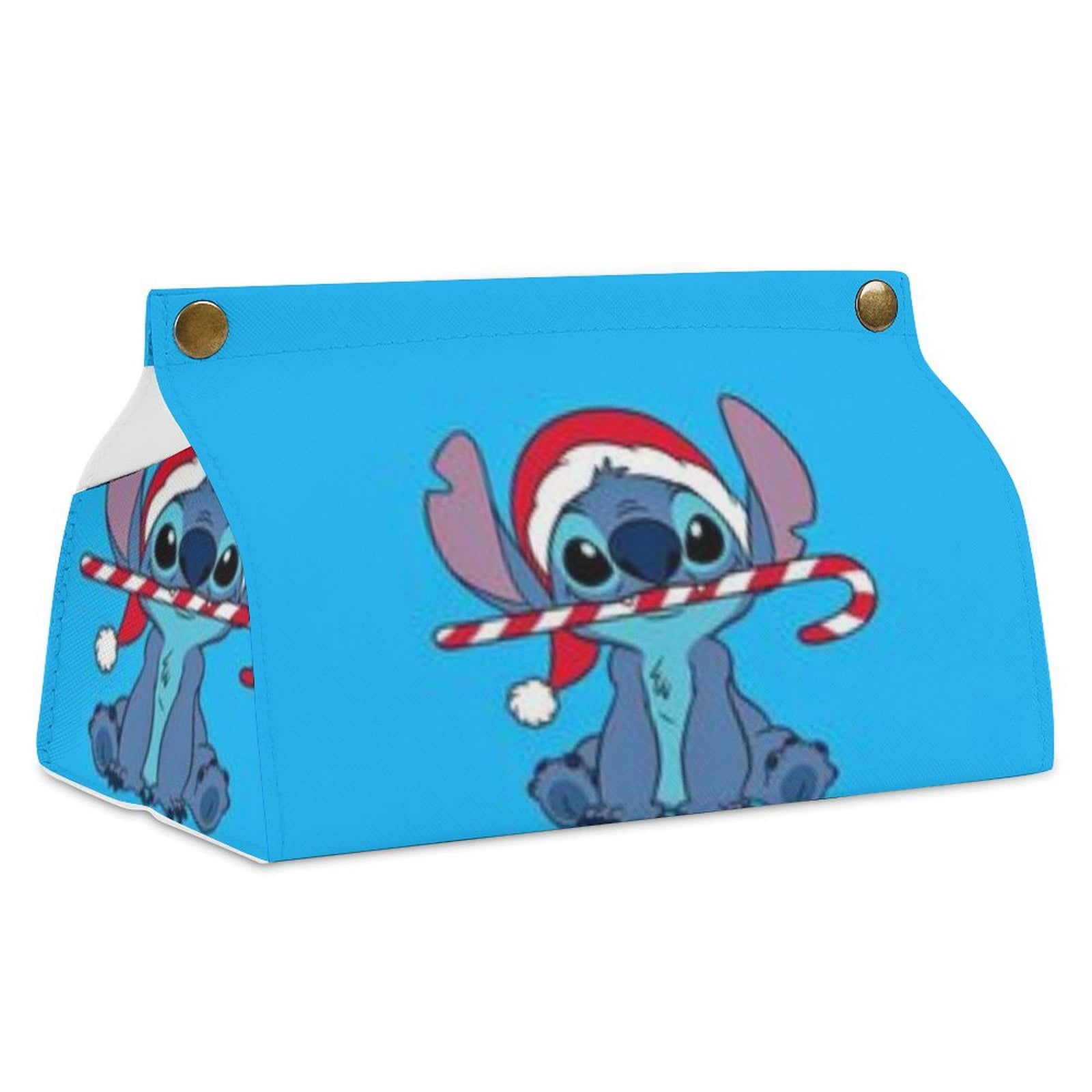 Stitch Tissue Box Cover - PU Tissue Box Cover Decorative Bathroom Home ...
