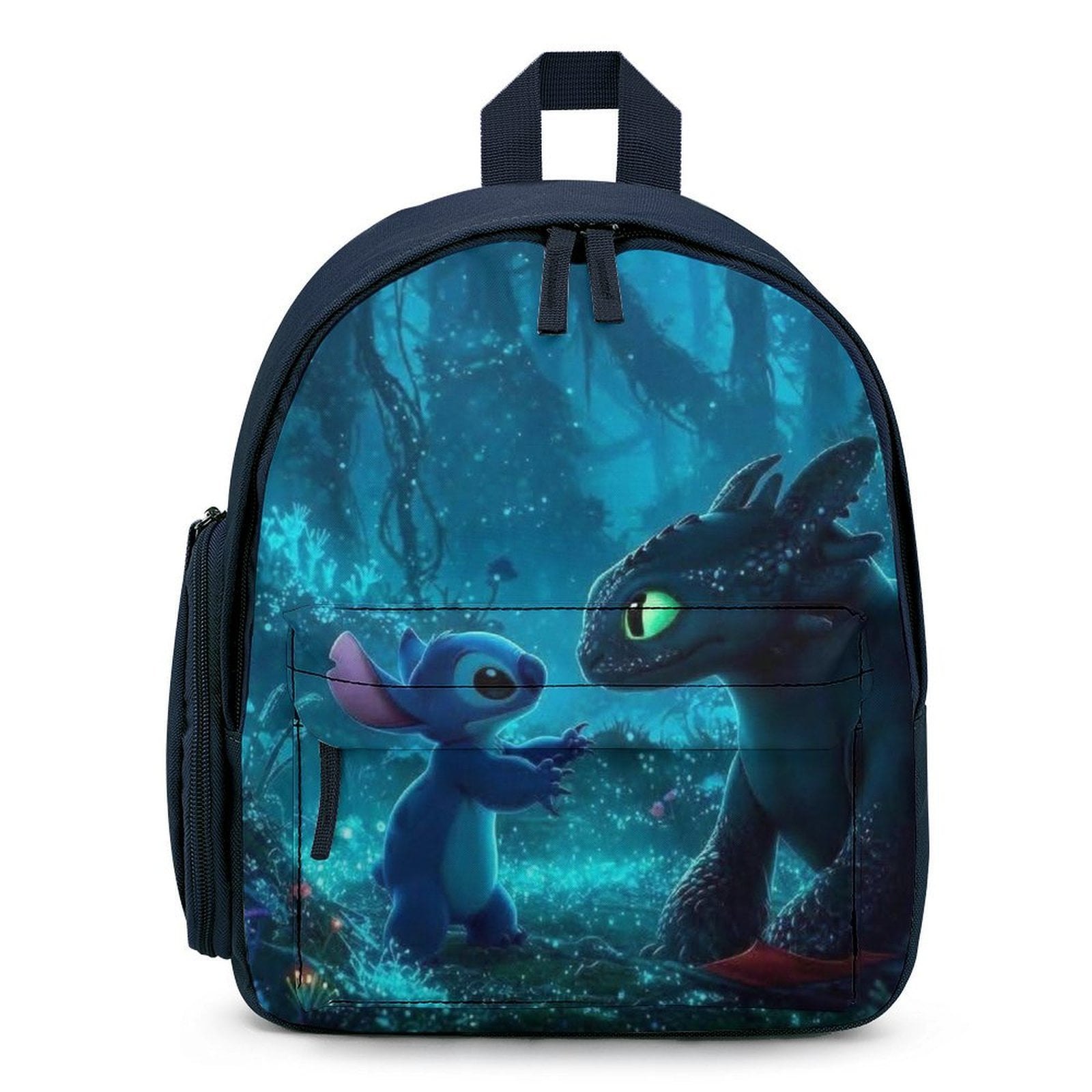 Stitch Toothless Magical Friends Backpack Travel Laptop Casual College ...