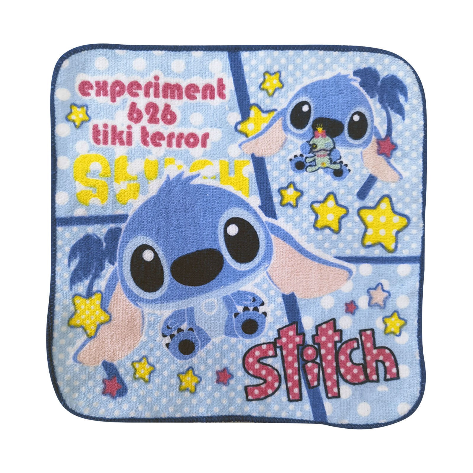 Stitch Towel Star Stitch Stitch Baby Cartoon Small Square Towel Cotton ...