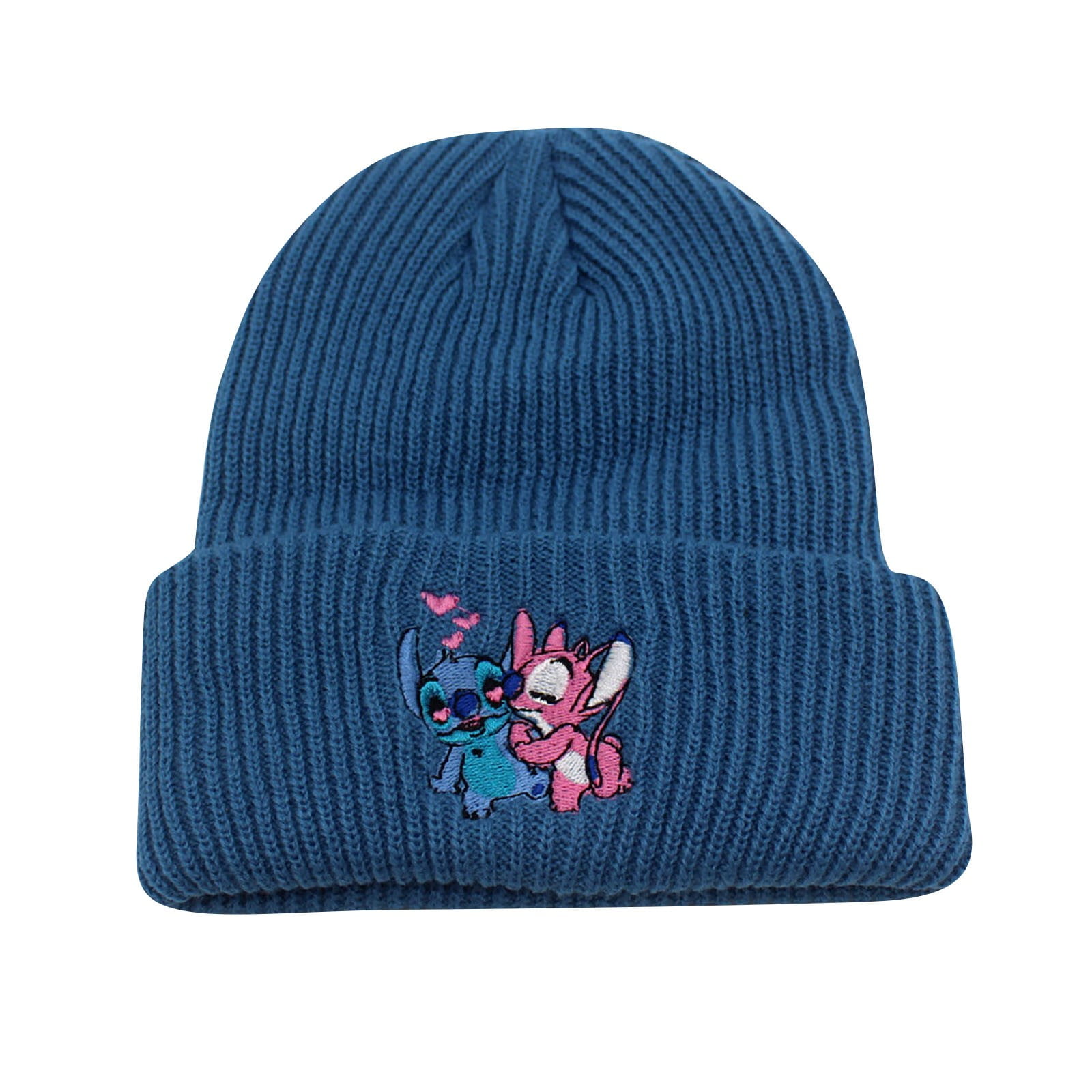 Stitch Toys New Wool Hat Knitted Hat Winter Antifreeze Sun Hat Printed ...