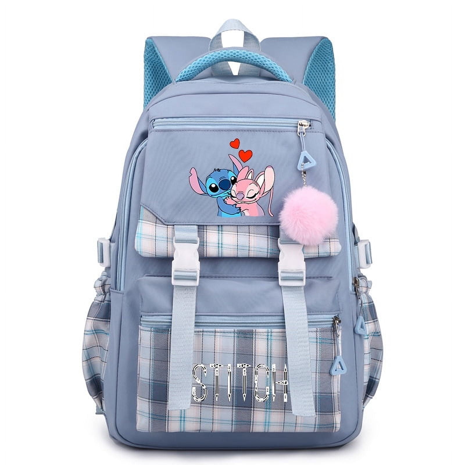 Stitch Travel Laptop Backpack Large capacity Casual Work Backpack 3D ...