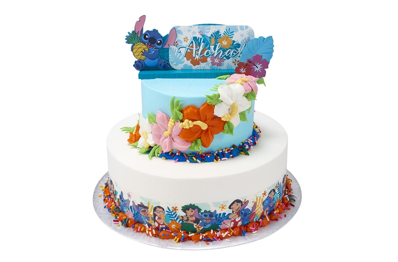 Stitch Two Tier Cake - Walmart.com