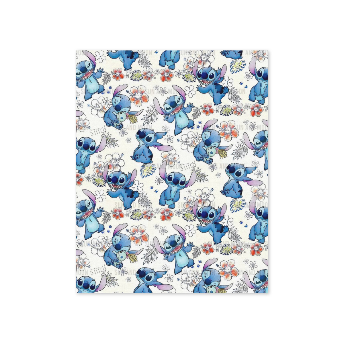 Stitch Unframed posters canvas art posters cartoon posters birthday ...