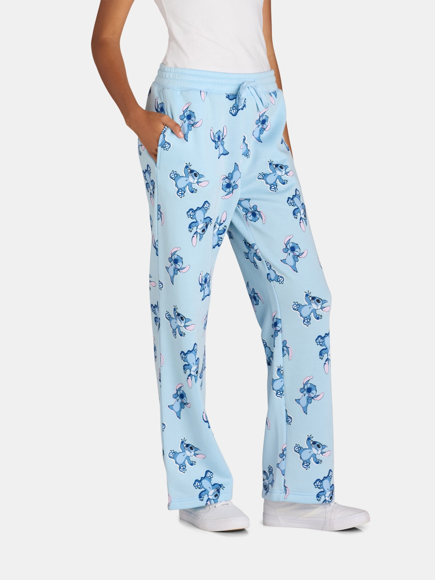 Disney Stitch Juniors Allover Print Pants, Women's - Walmart.com