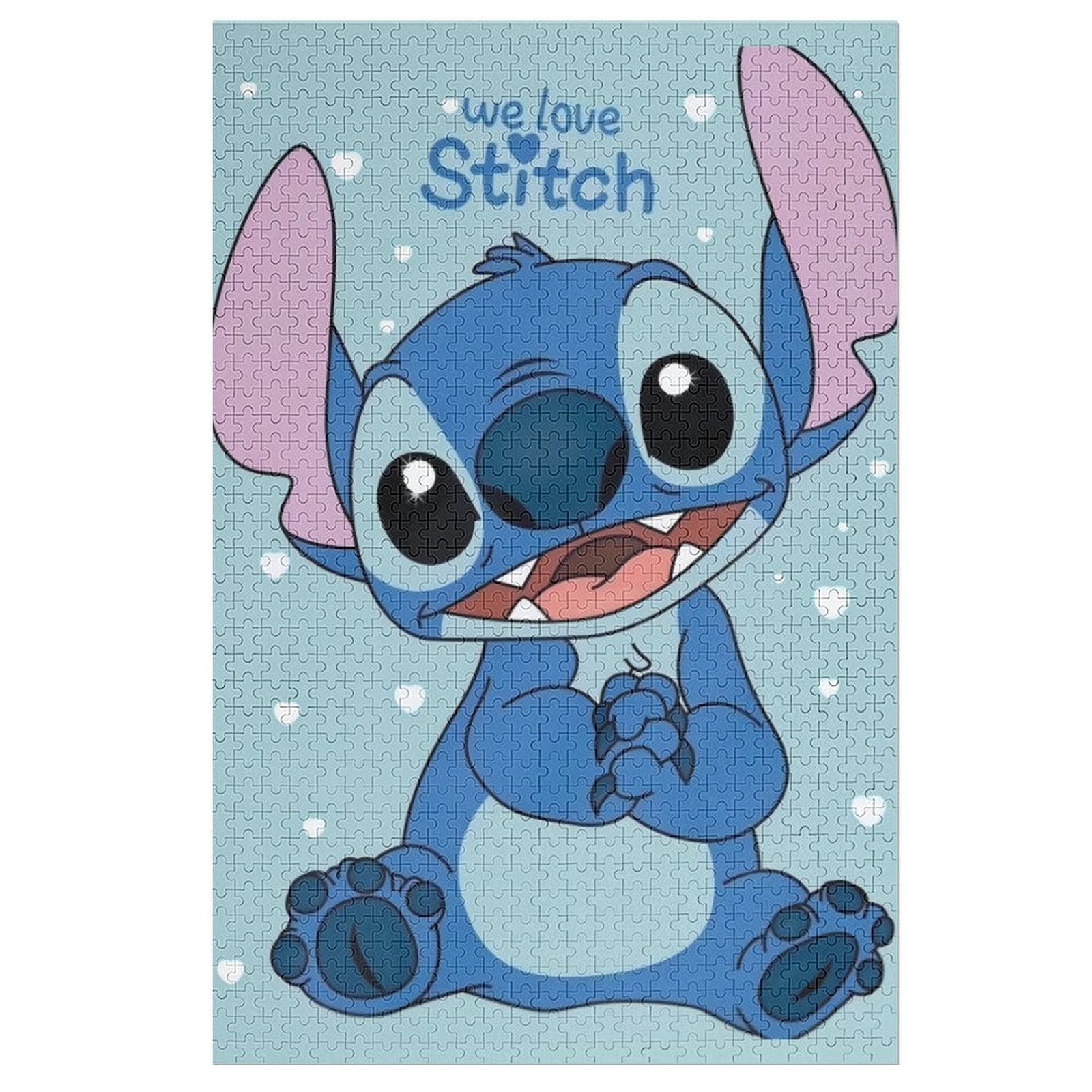 Stitch Wooden Cartoon Puzzles for Children Children's Educational ...