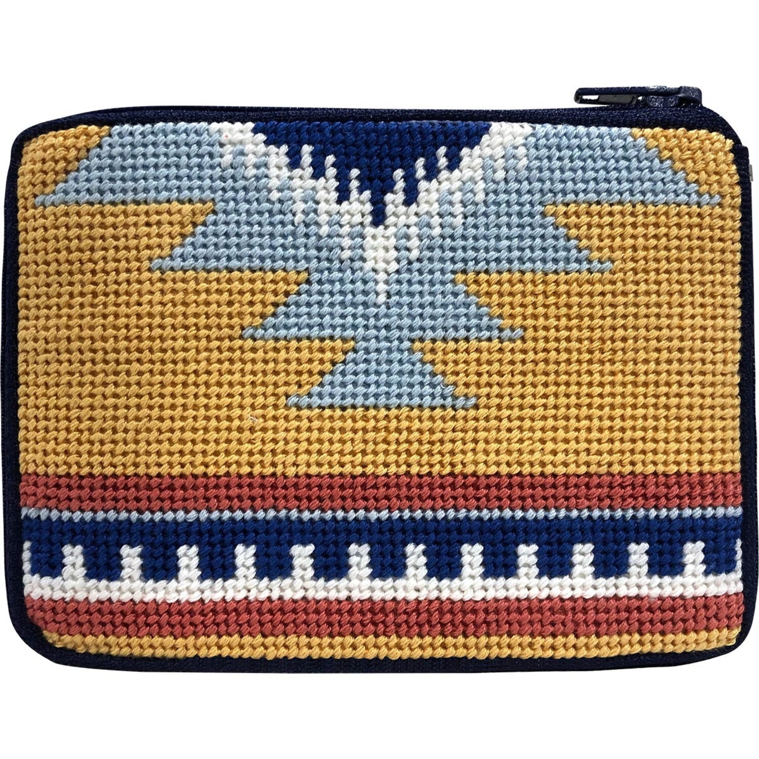 Stitch & Zip Needlepoint Coin Purse Kit- Southwest - Walmart.com