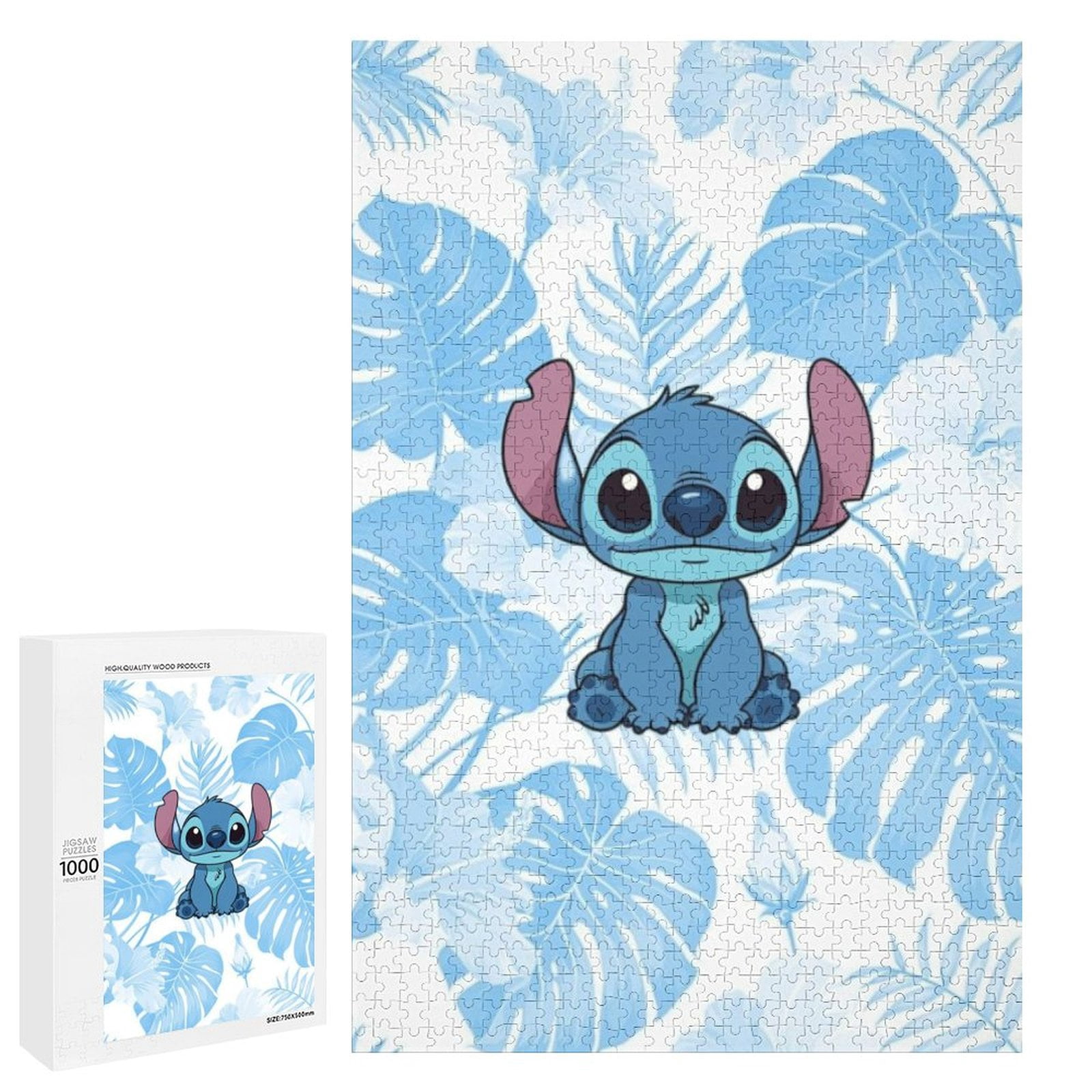 Stitch and Angel 1000 Piece Puzzles for Adults, Challenging Jigsaw ...