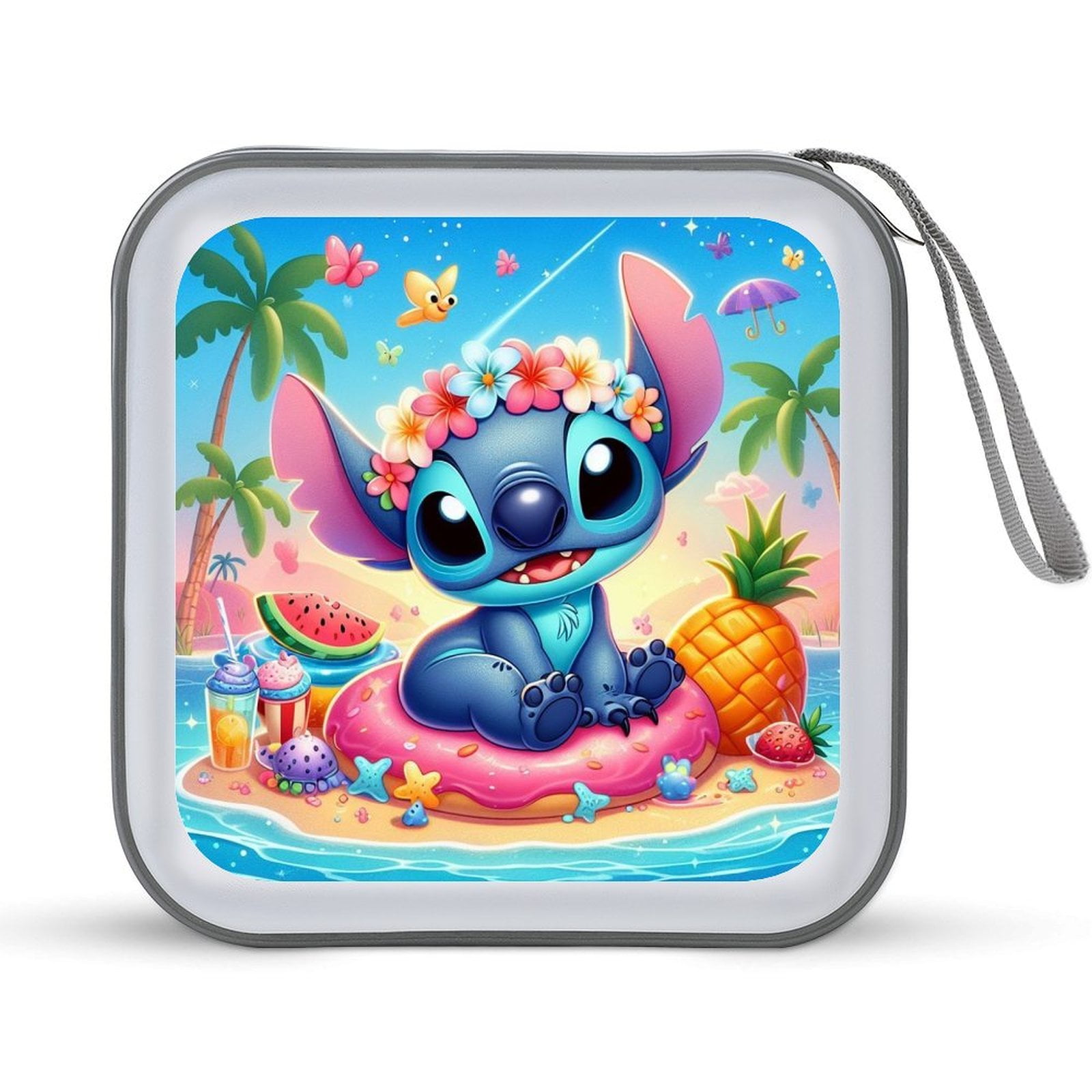Stitch and Angel 40 Capacity CD Cases, Large DVD/VCD Storage Box ...