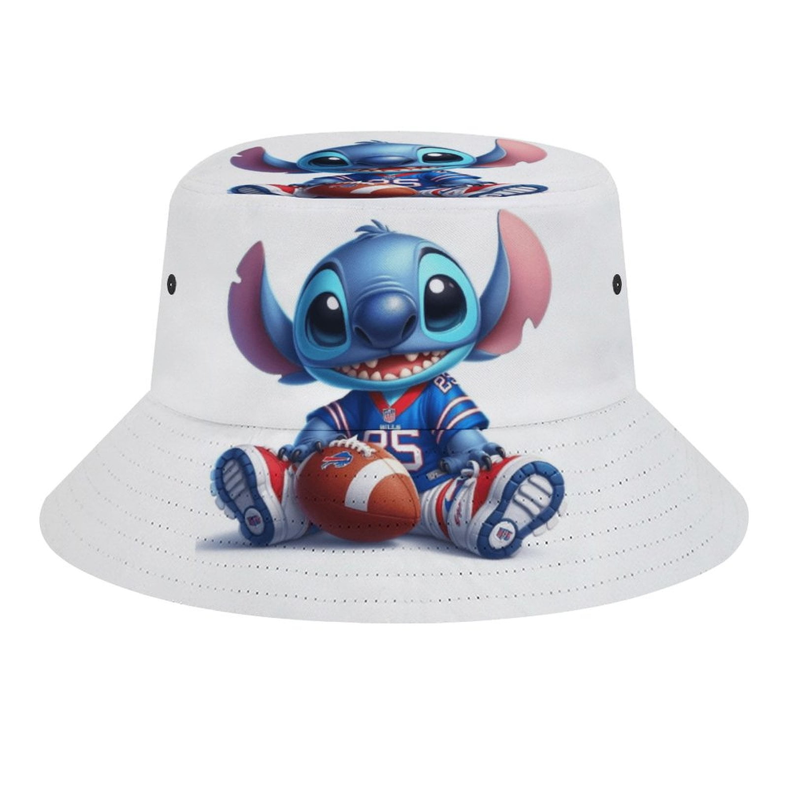 Stitch and Angel Bucket Hat for Women Men Teens, Adjustable Travel ...