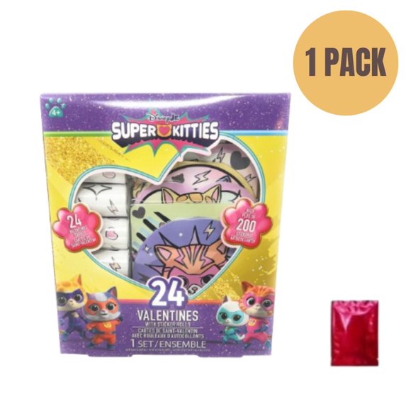 Stitch and SuperKitties Theme Valentine’s Day Classroom Exchange Cards ...