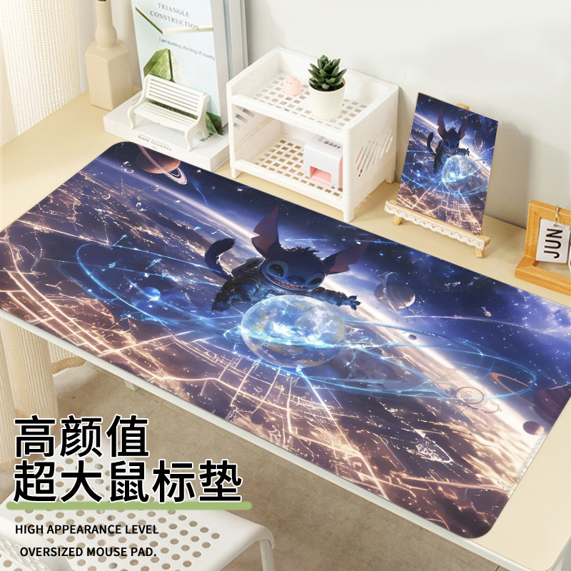 Stitch cartoon mouse pad cute cartoon girl desk mat office computer ...