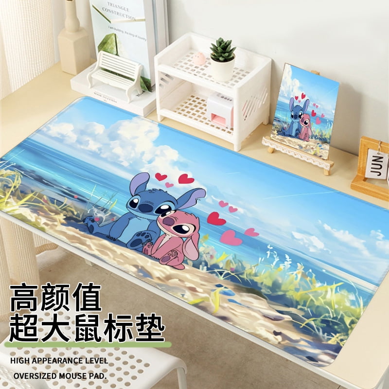 Stitch cartoon mouse pad cute cartoon girl desk mat office computer ...