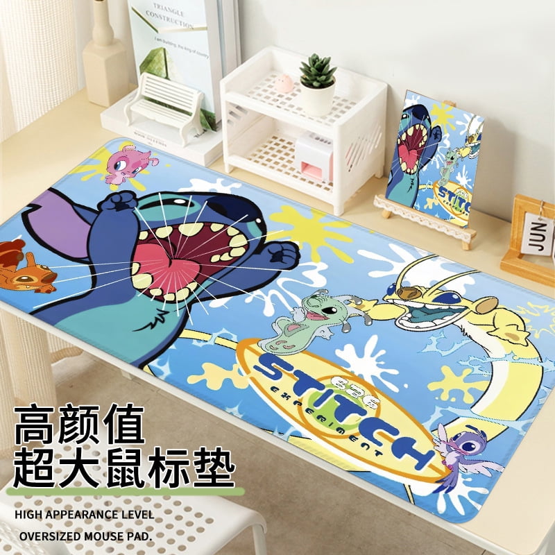 Stitch cartoon mouse pad cute cartoon girl desk mat office computer ...