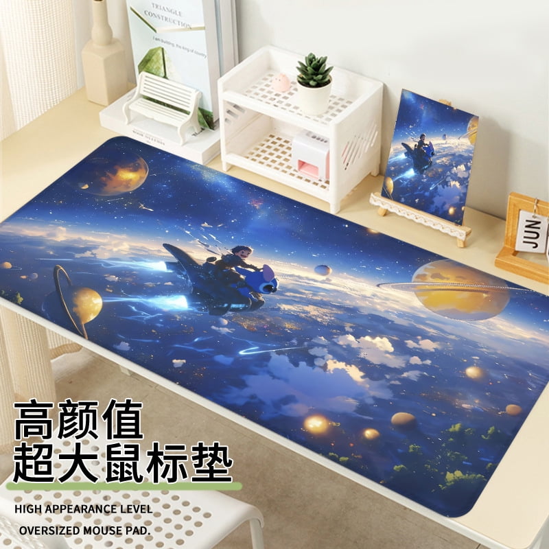 Stitch cartoon mouse pad cute cartoon girl desk mat office computer ...