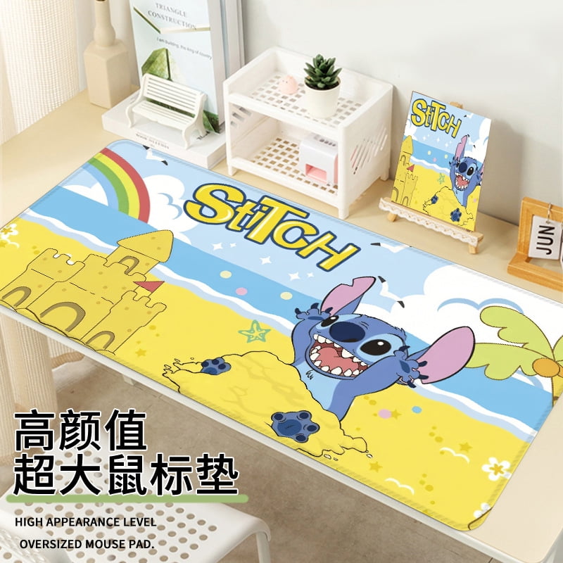 Stitch cartoon mouse pad cute cartoon girl desk mat office computer ...