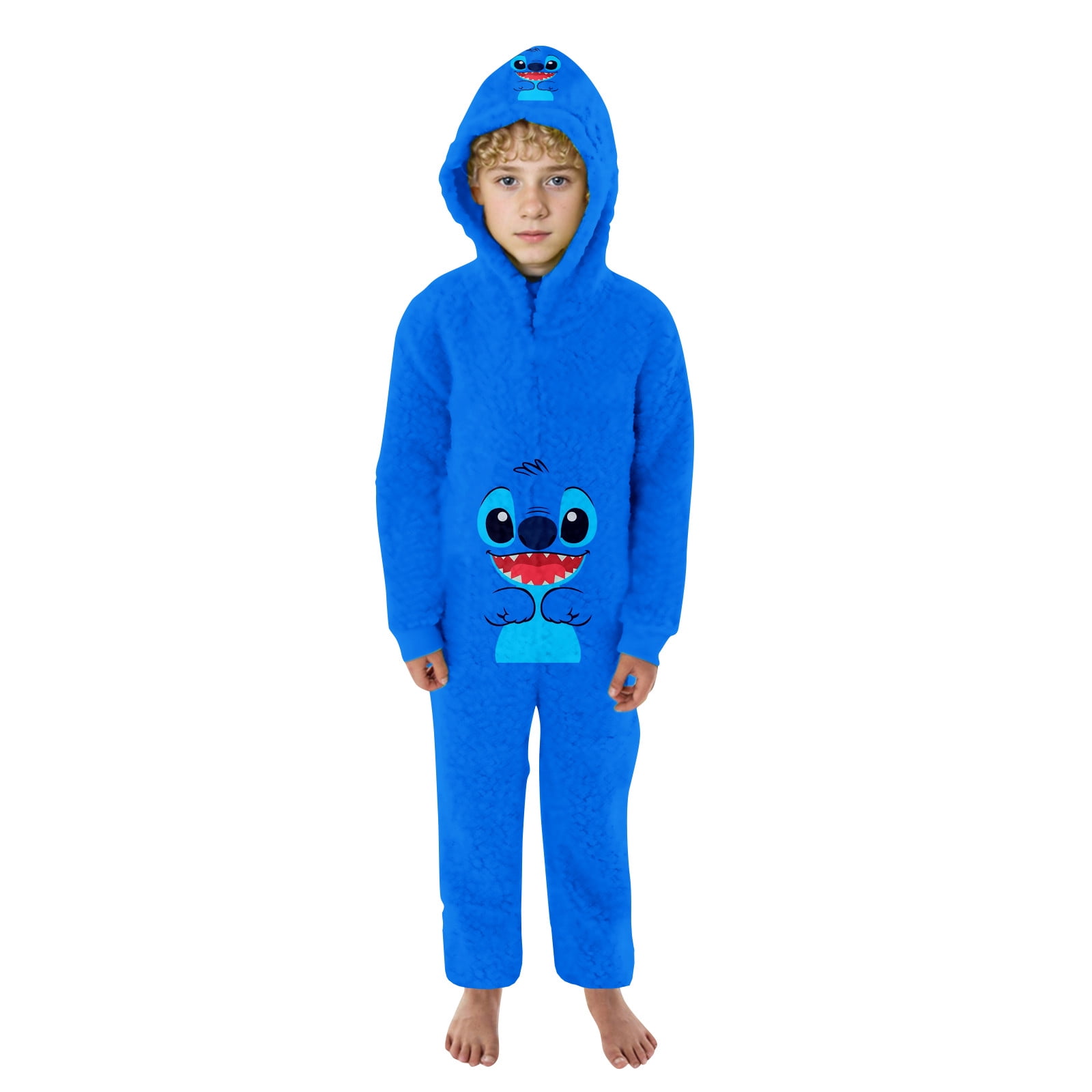 Stitch family - matching Flannel Cute Family One-piece Pajamas, Home ...