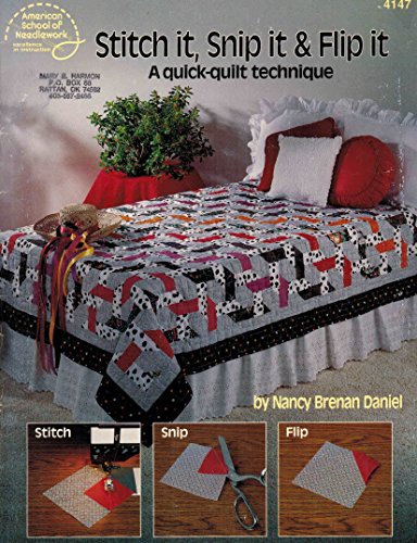 Pre-Owned Stitch it, Snip it & Flip it: A quick-quilt technique ...