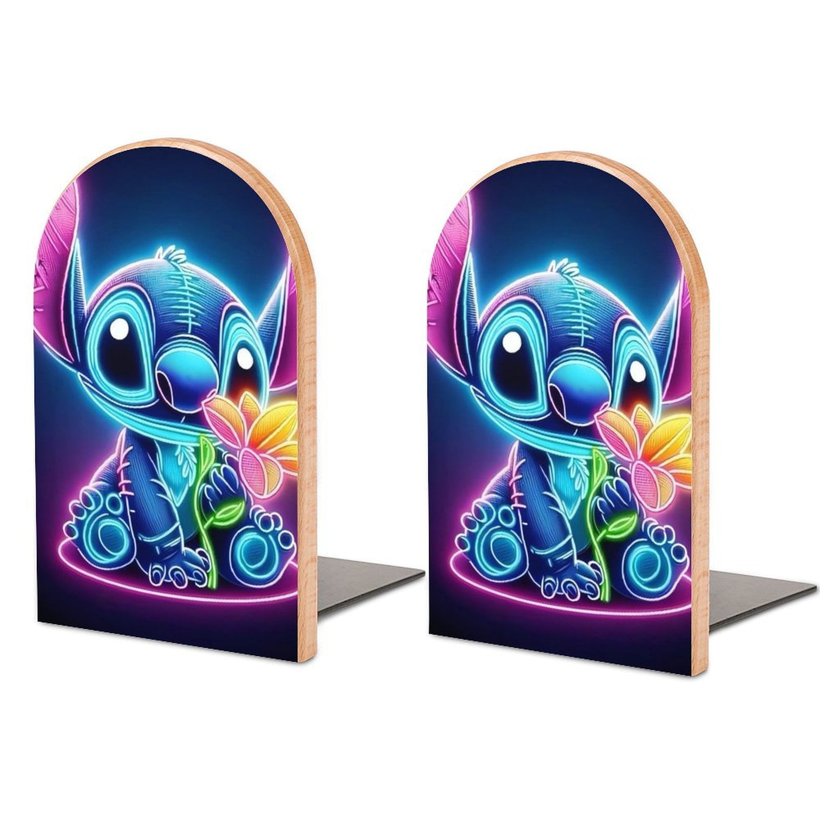 Stitch kids bookends for shelves - Walmart.com