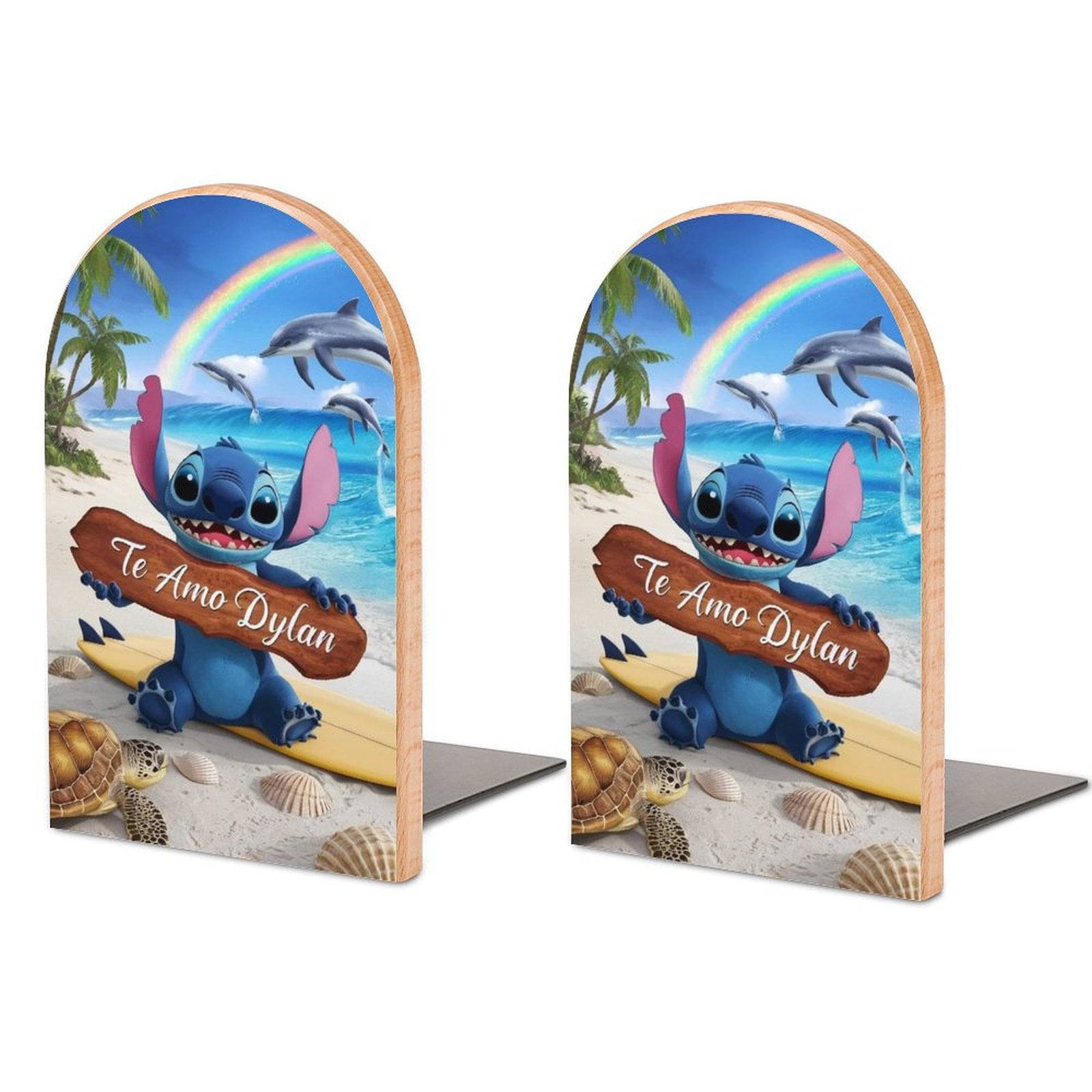 Stitch kids bookends for shelves - Walmart.com