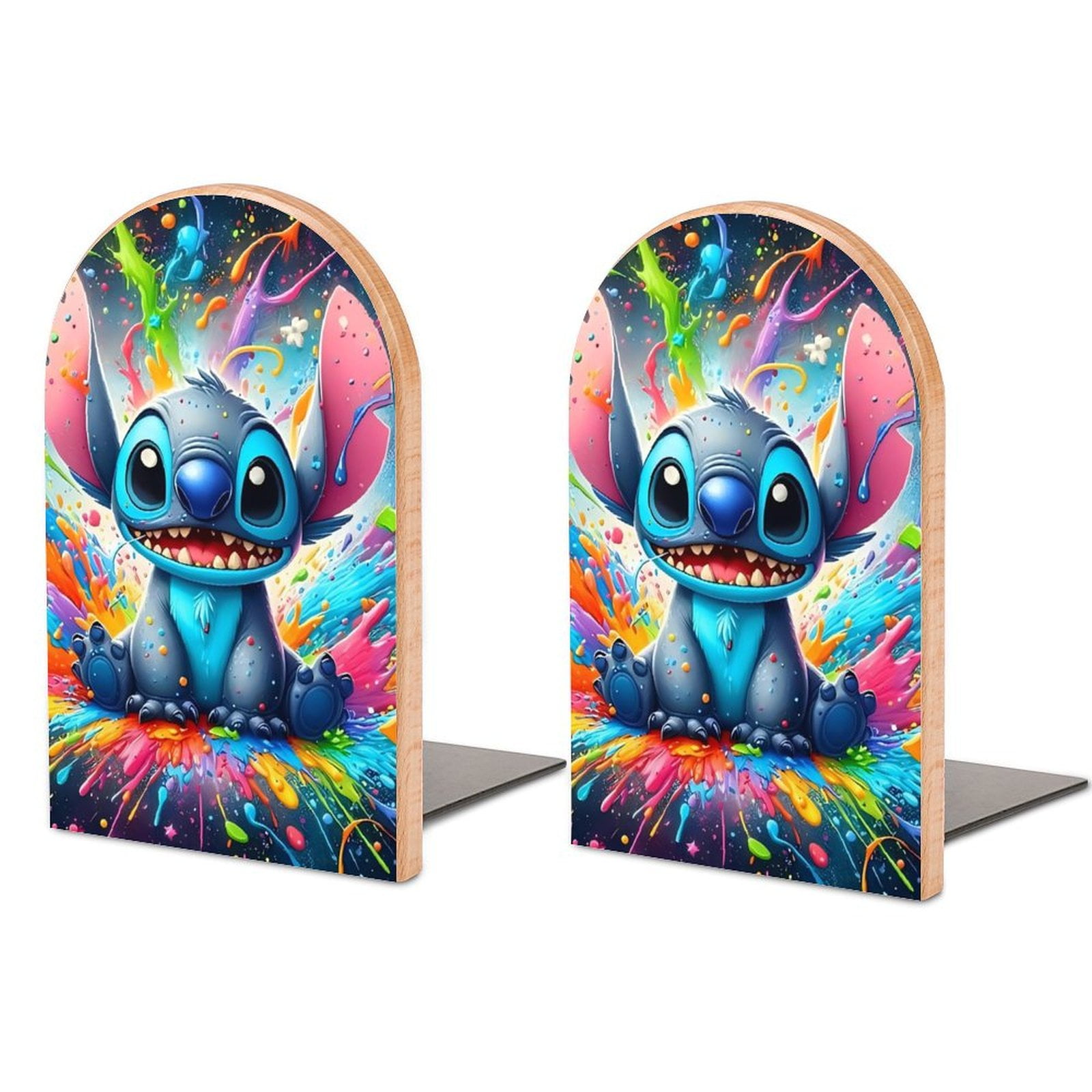 Stitch kids bookends for shelves - Walmart.com
